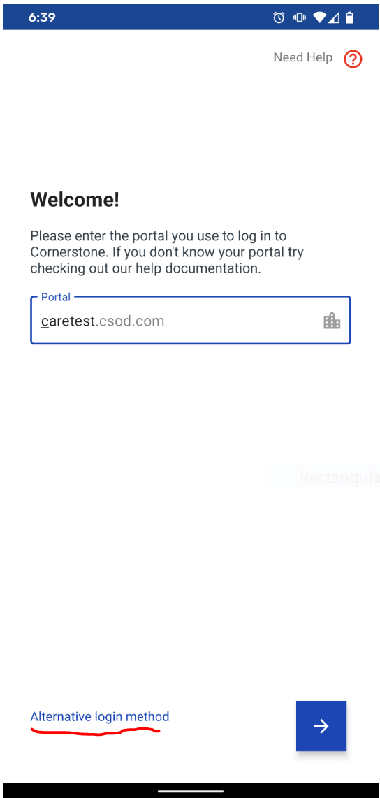 How do I sign in the Learn App with Cornerstone Credentials credentials ...